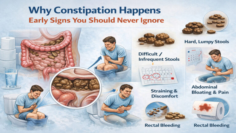 Why Constipation Happens? Early Signs You Should Never Ignore